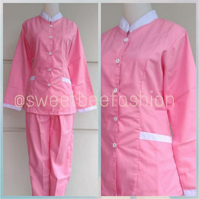 Jual Baju suster nanny babysitter seragam uniform shanghai premium ...