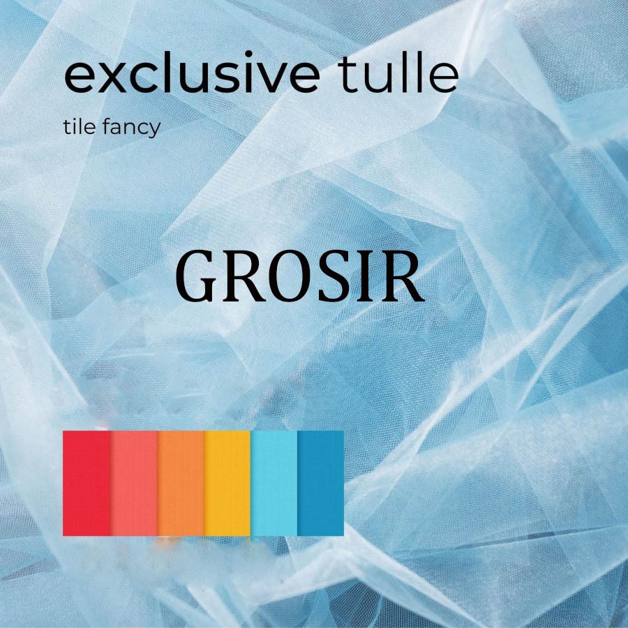 Jual Kain Exclusive Tile / Tulle / Kain Mesh - Per Yards (Grosir ...