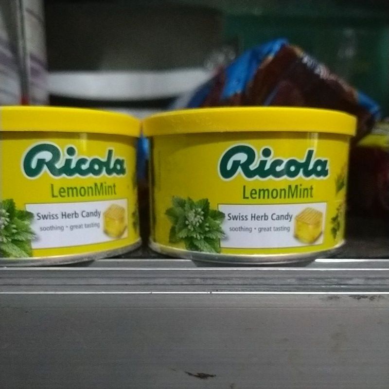 Jual Ricola lemon Mint.100g Swiss Herb Candy | Shopee Indonesia