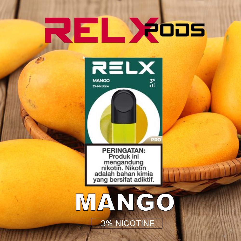 Jual RELX Infinity Essential Pod Pro Mango 1 Pack isi 1 Pods | Shopee ...