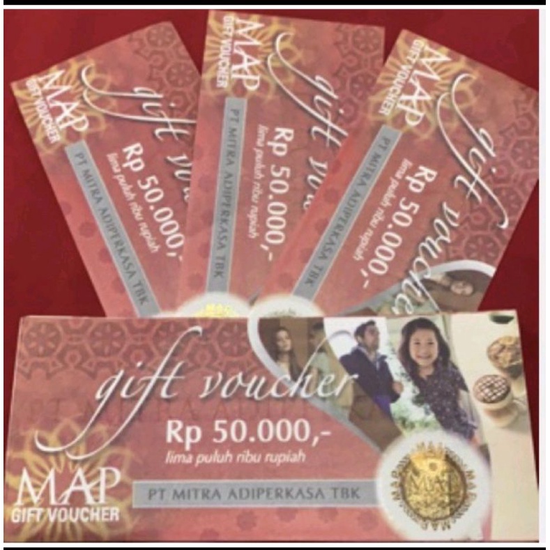 Jual VOUCHER MAP PECAHAN RP. 50.000 | Shopee Indonesia