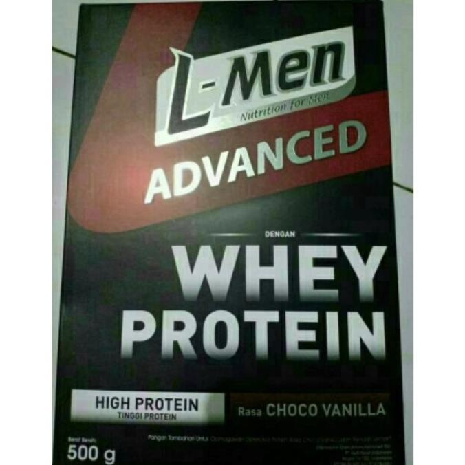 Jual L-Men Advanced Choco Vanilla 500gr// Lmen Advance Whey Protein ...
