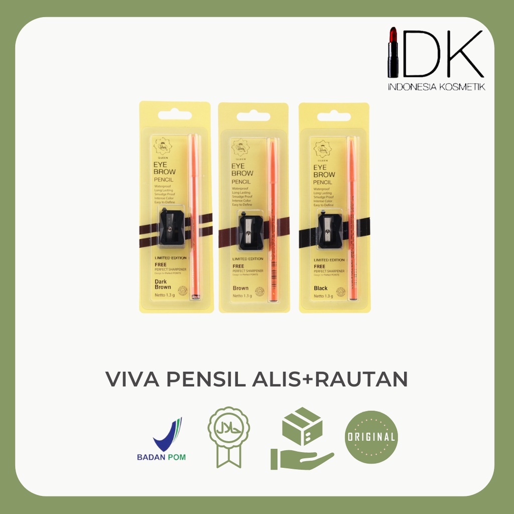 Jual Viva pensil alis+rautan/spoiler Original | Shopee Indonesia