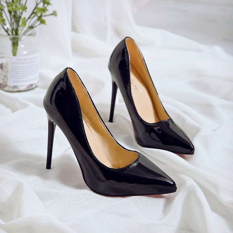 Jual SL802-SIZE 35 SAMPAI 42- 5 WARNA-BLACK/BEIGE/BLUE/RED/WHITE-HEELS ...