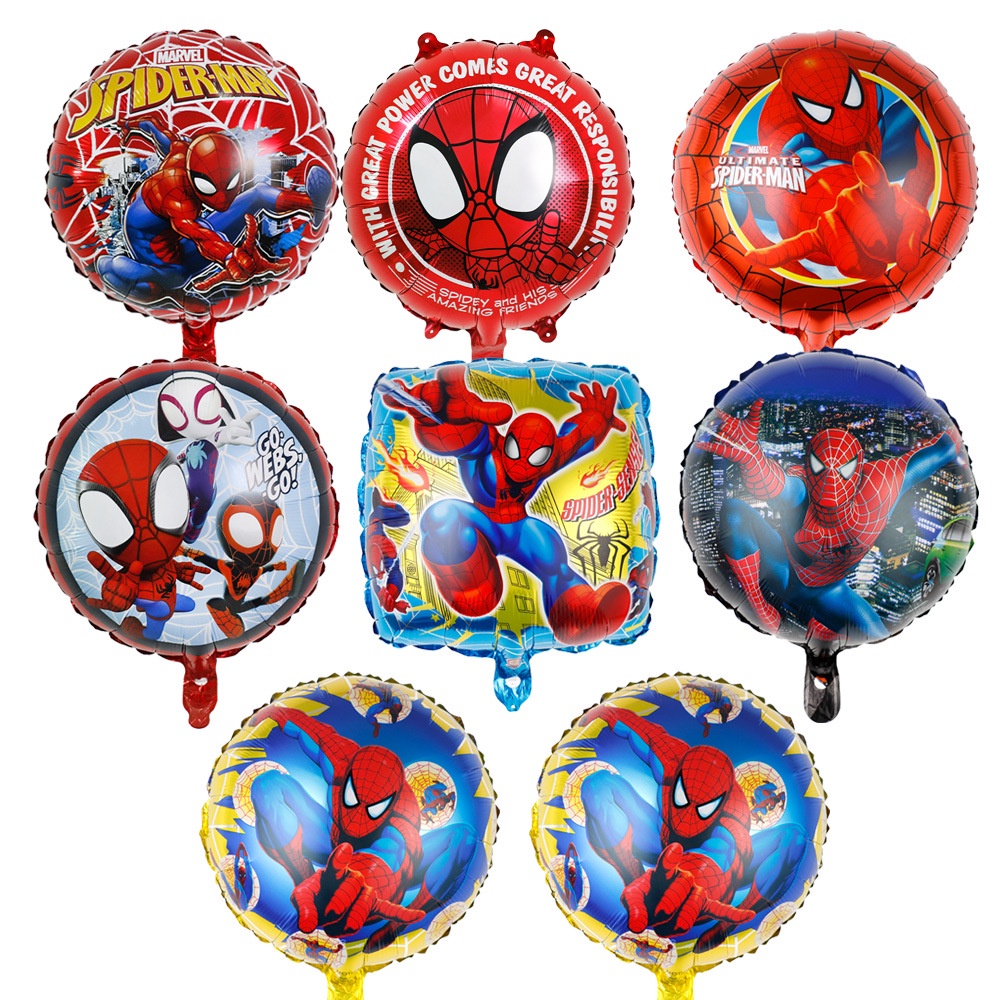 Jual Balon Foil Spiderman, Balon Spider, Balon Spiderman, Balon Bulat ...