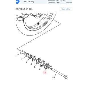 Jual HARGA SPESIAL GIR BOX KM / GEAR BOX SPEEDOMETER RX KING ASLI ...
