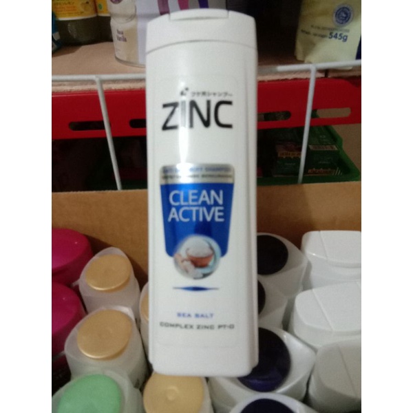 Jual Shampoo Zinc Clean Active/Refresing Cool/Men Active Cool 170 Ml ...
