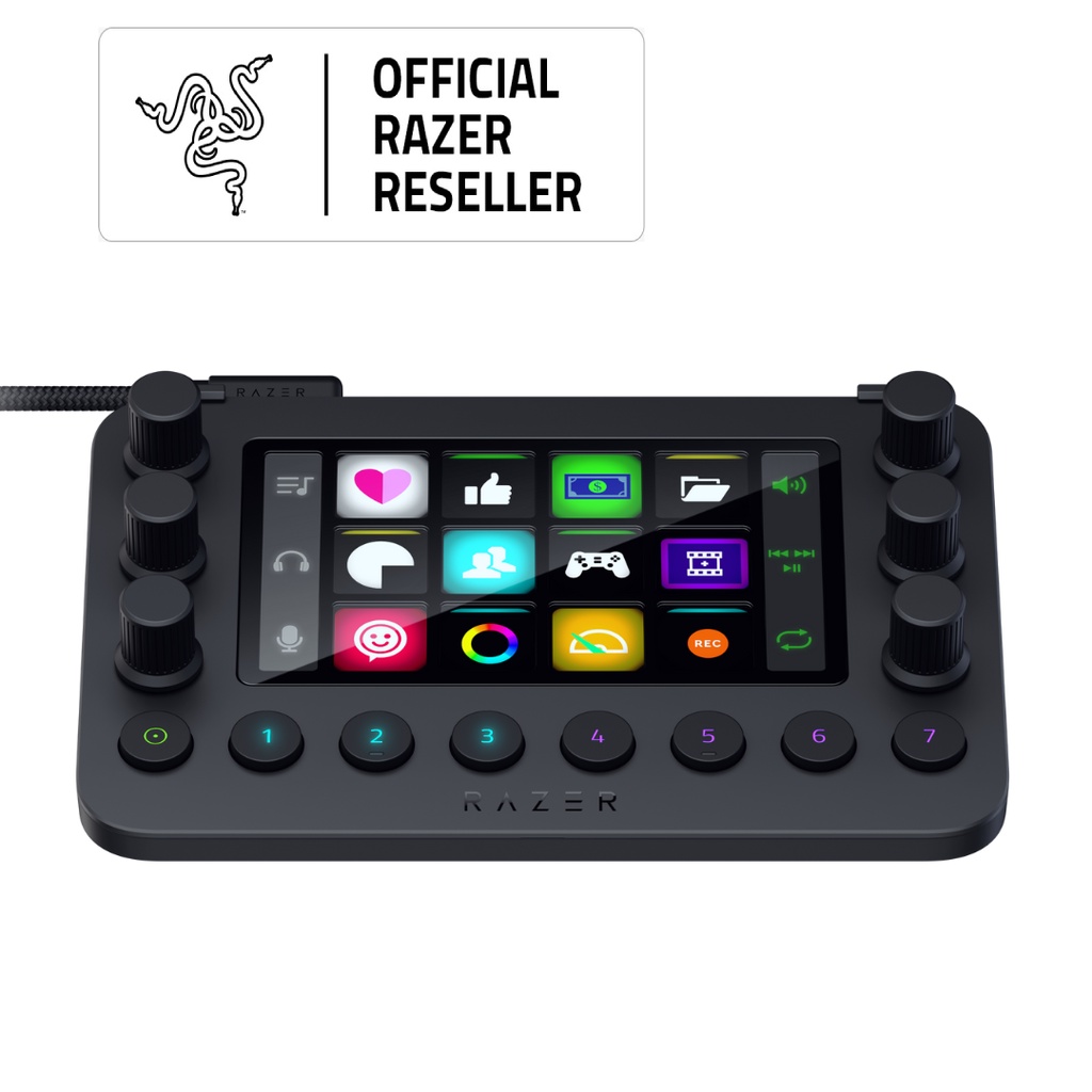 Jual Razer Stream Controller - All-in-one Control Deck for Streaming ...
