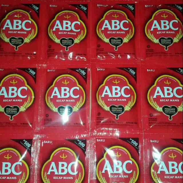 Jual Kecap Manis ABC 15 ml 1 Lusin (12 Sachet) | Shopee Indonesia