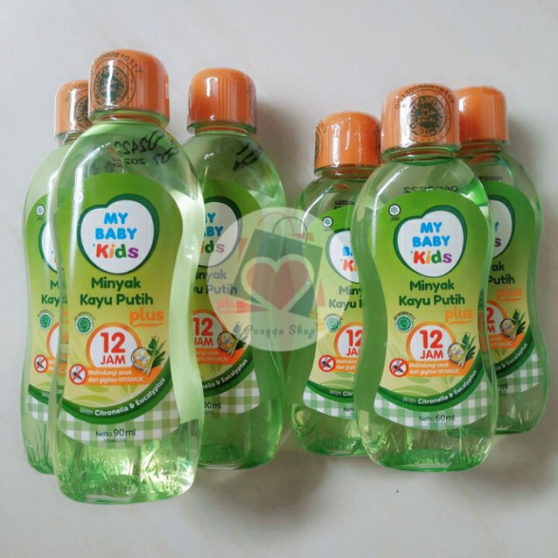 Jual My Baby Kids Minyak Kayu Putih Plus 150mL, 90mL, 60mL, | Shopee ...