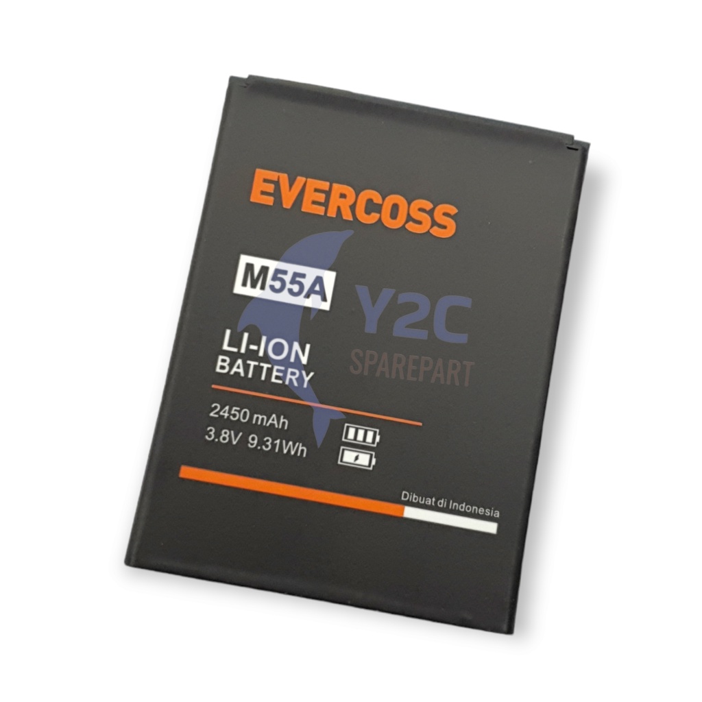 Jual BATERAI EVERCROSS M55A ORIGINAL OEM / BATRE / BATRAI / BATERE / BATU / BATREI | Shopee ...