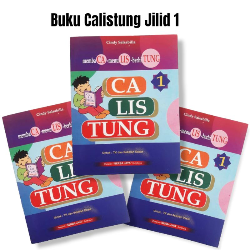 Jual buku Calistung Jilid 1untuk PAUD dan TK| Buku latihan calistung ...