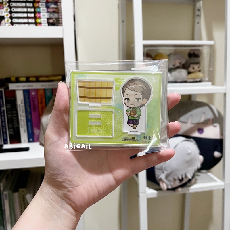 Jual gokurakuyu raku spa acrylic standee aot attack on titan armin jean ...