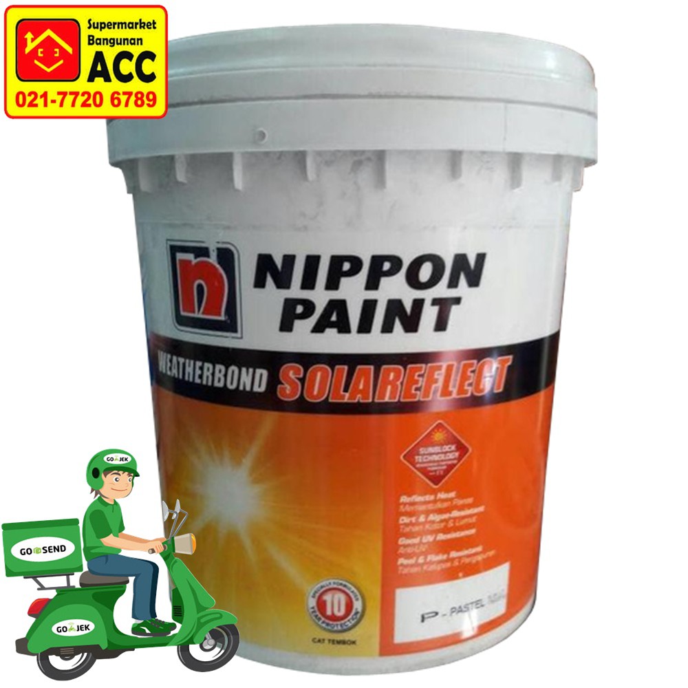 Jual Nippon Weatherbond Solareflect Cat Tembok Exterior Tinting Warna ...