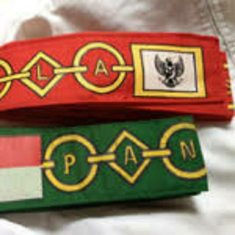 Jual kendit paskibra |slempang paskibra |perlengkapan paskibra | Shopee ...