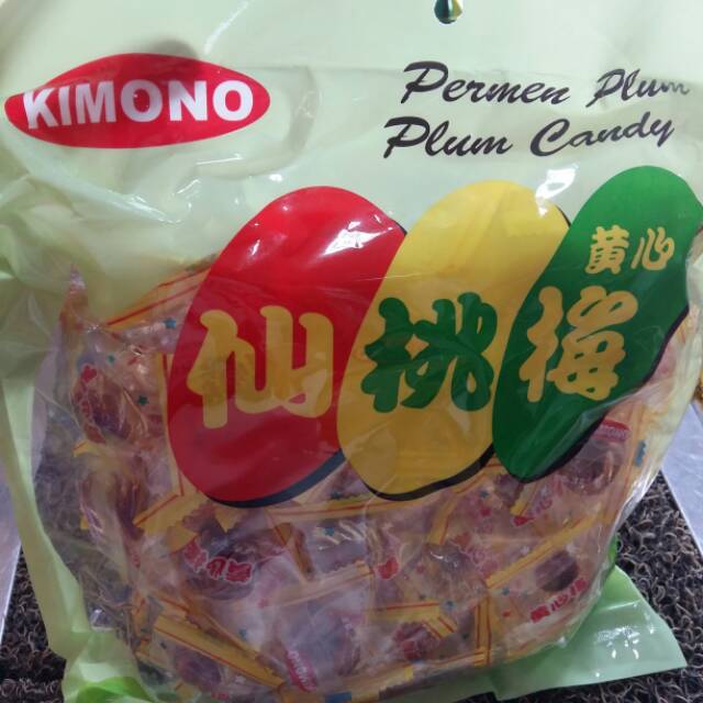 Jual Kimono Permen Plum ( di dalam permen ada semboi bulat) 350gr ...