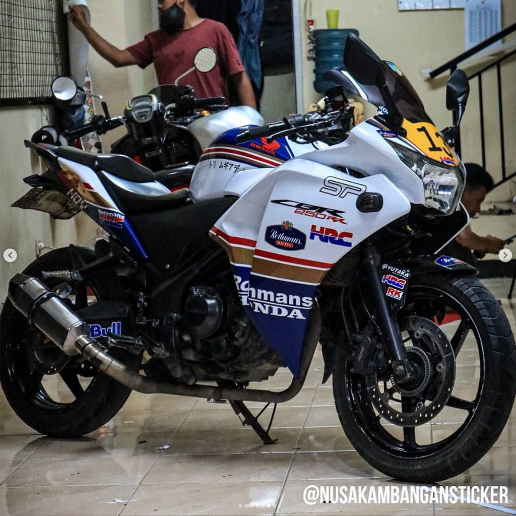 Jual DECAL KIT STICKER HONDA CBR 150 CBU THAILAND ROTHMANS NSR STICKER ...