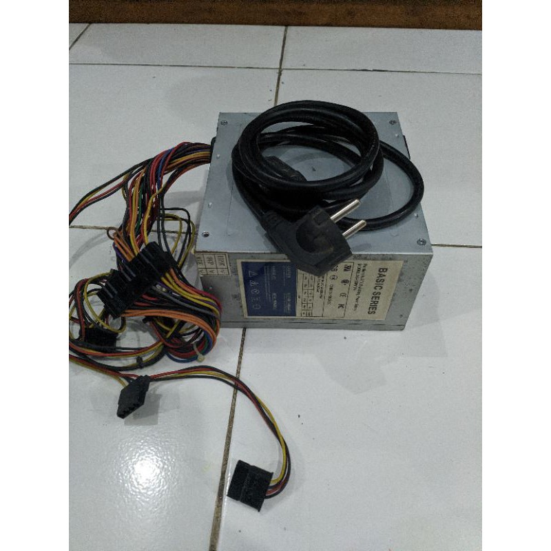 Jual PSU Power Supply Listrik Komputer PC Seken Bekas 480watt Berfungsi ...