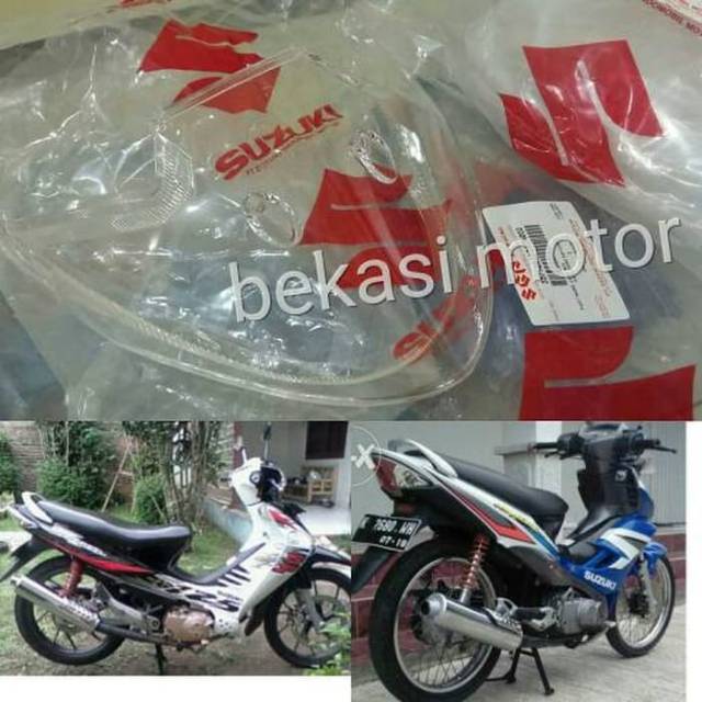 Jual Kaca lampu rem mika stop suzuki shogun 125 FD SP arashi shogun 125R best 125 original 20G ...