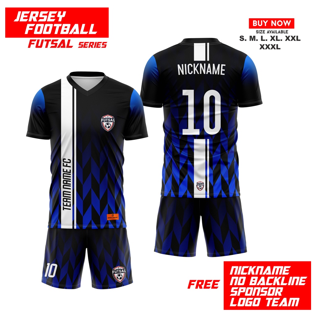 Jual JERSEY FUTSAL SERIES VI (GRATIS NAME-LOGO-NO-SPONSOR) | Shopee ...