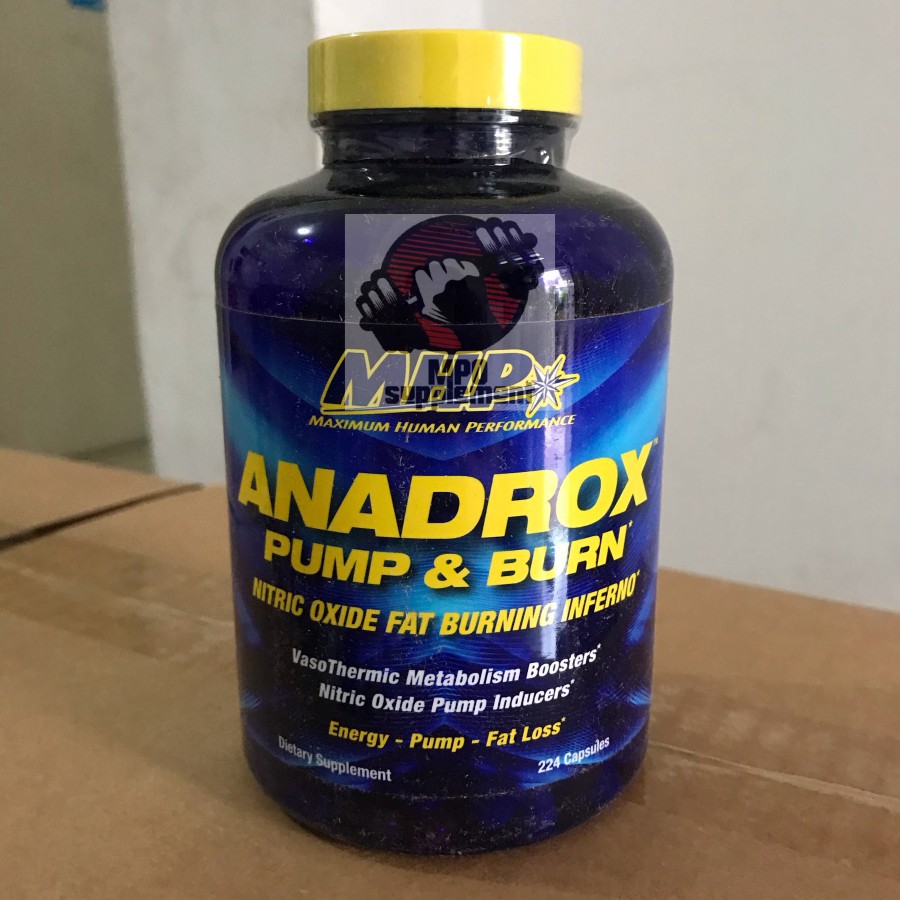 Jual MHP Anadrox (224 caps) FATBURNER PEMBAKAR LEMAK ORIGINAL SEGEL MHP ...