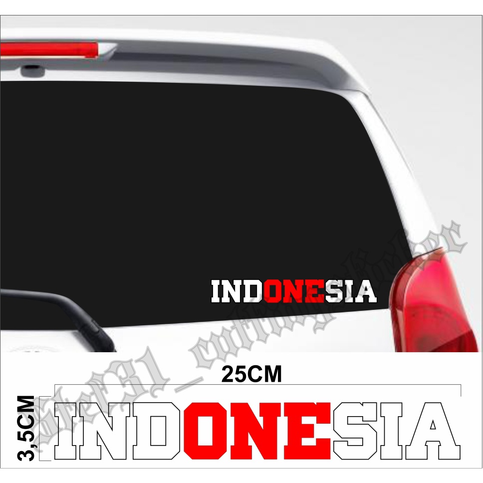 Jual Stiker cutting tulisan INDONESIA | Shopee Indonesia
