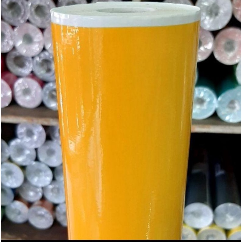 Jual STICKER SKOTLET MOTOR WARNA KUNING DOFF /SEKOTLET MOTOR KUNING ...