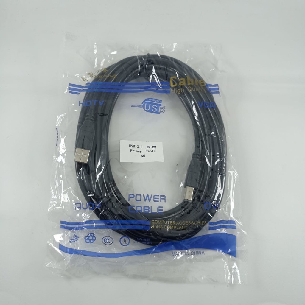 Jual KABEL PRINTER 5 METER | Shopee Indonesia