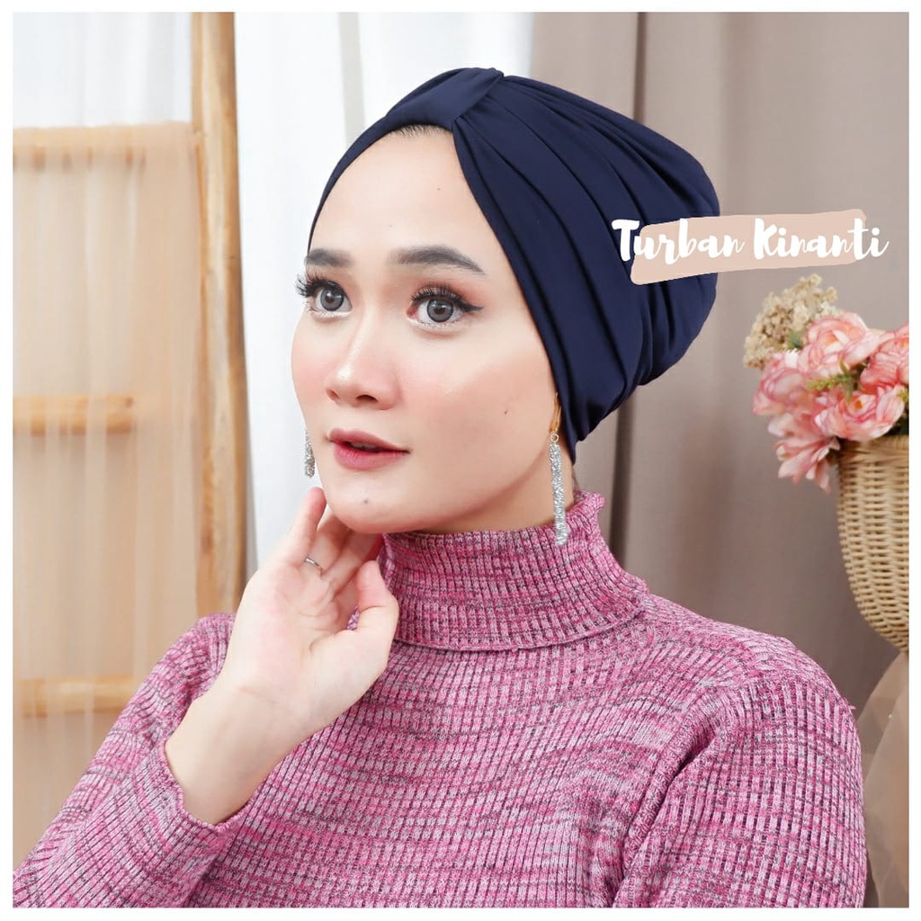 Jual Turban Kinanti - Turban Instan Polos Jersey Korea Premium - Part 1 ...