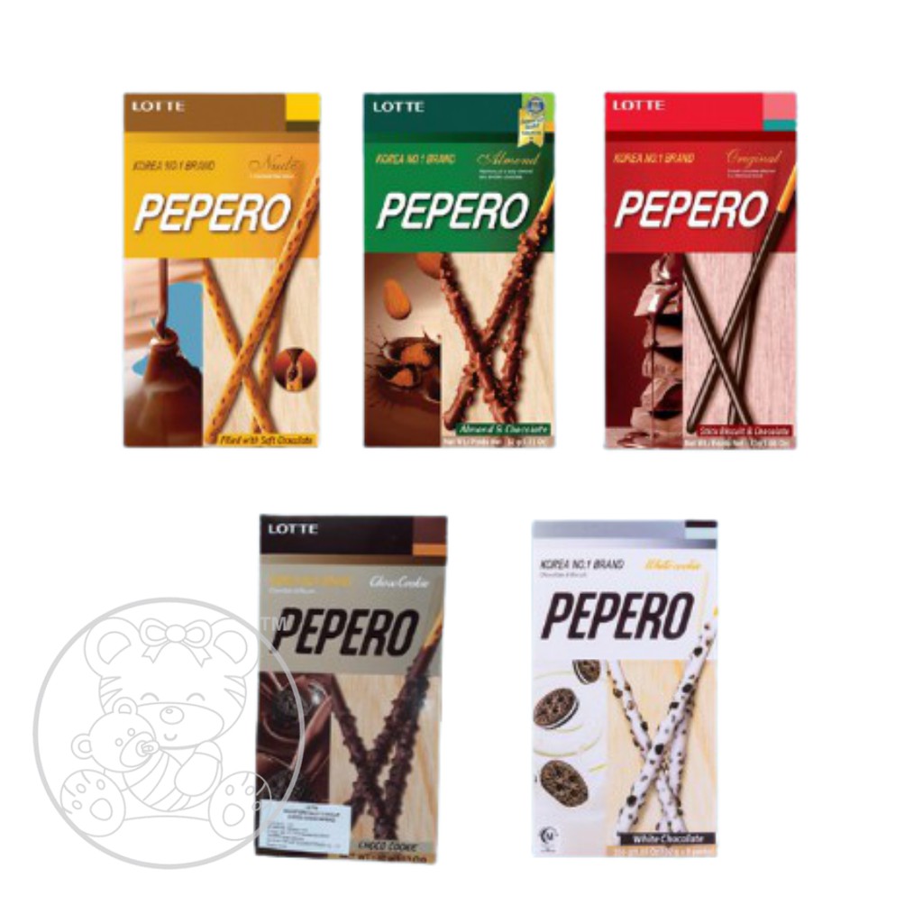 Jual Lotte Pepero Biskuit Stik Salut White Cookie 32 g | Shopee Indonesia