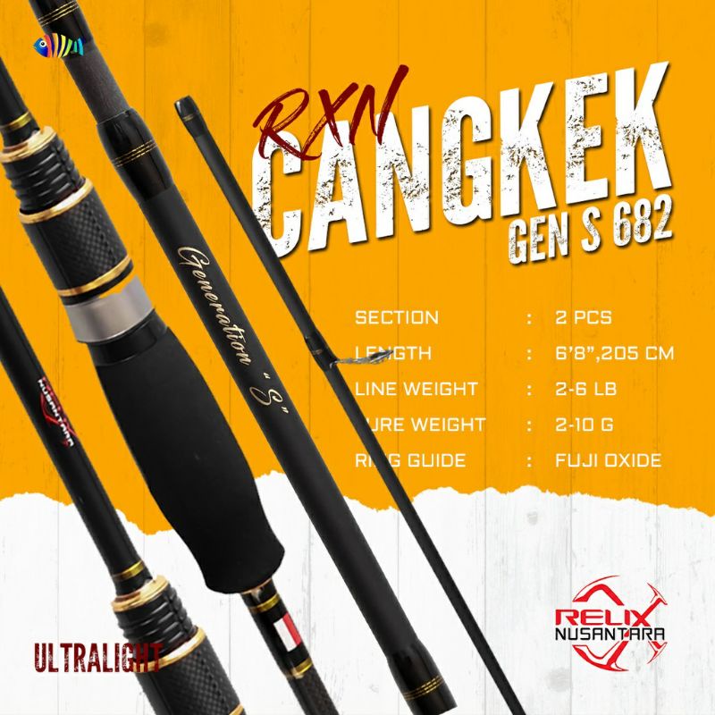 Jual Joran Relix Nusantara Cangkek 682 Gen S (SP) | Shopee Indonesia