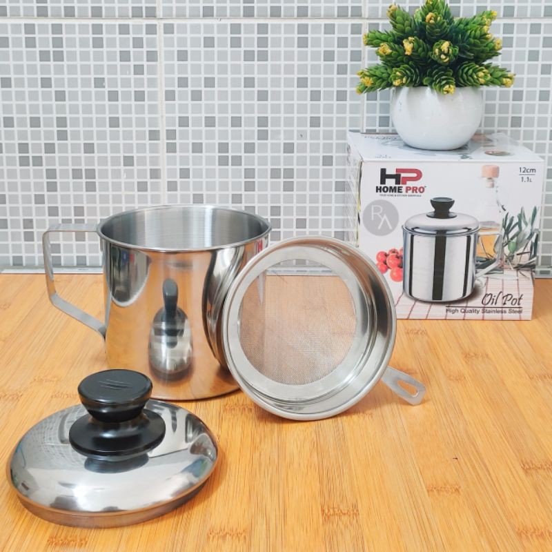 Jual OIL POT WADAH MINYAK BEKAS KAPASITAS 1 LITER || WADAH MINYAK ...