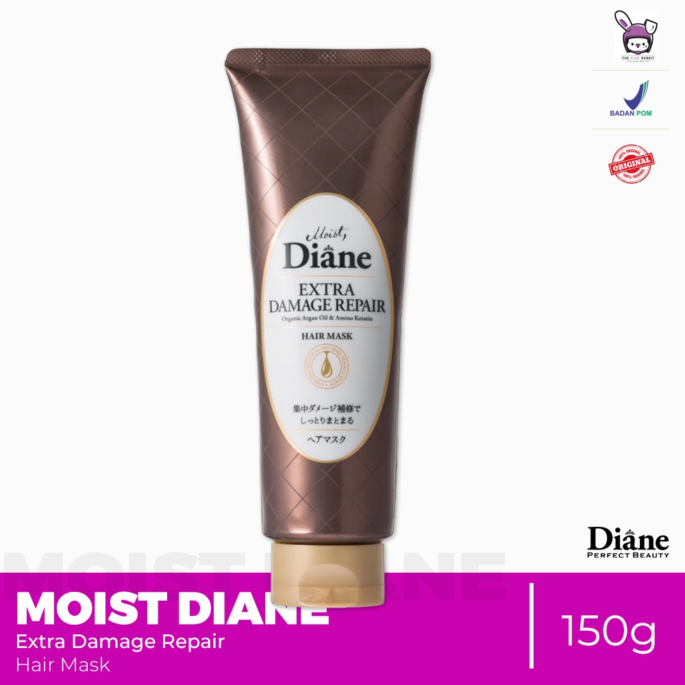 Jual MOIST DIANE Extra Damage Repair Hair Mask 150g | Shopee Indonesia
