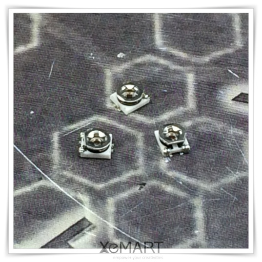 Jual Trimpot 20k Variable Resistor Open Frame Type SMD 3303 Panasonic ...