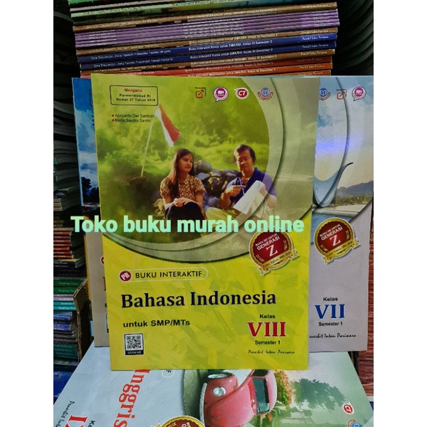 Jual Buku kurikulum merdeka belajar PR/LKS interaktif bahasa indonesia kelas VIII,8 semester 1 ...