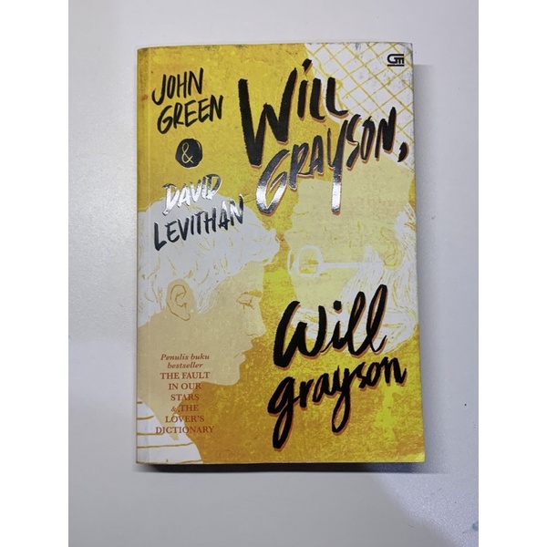 Jual PRELOVED WILL GRAYSON WILL GRAYSON JOHN GREEN | Shopee Indonesia