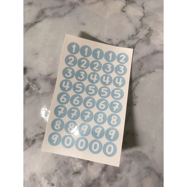 Jual STICKER CUTTING NUMBER STIKER CUTTING ANGKA | Shopee Indonesia