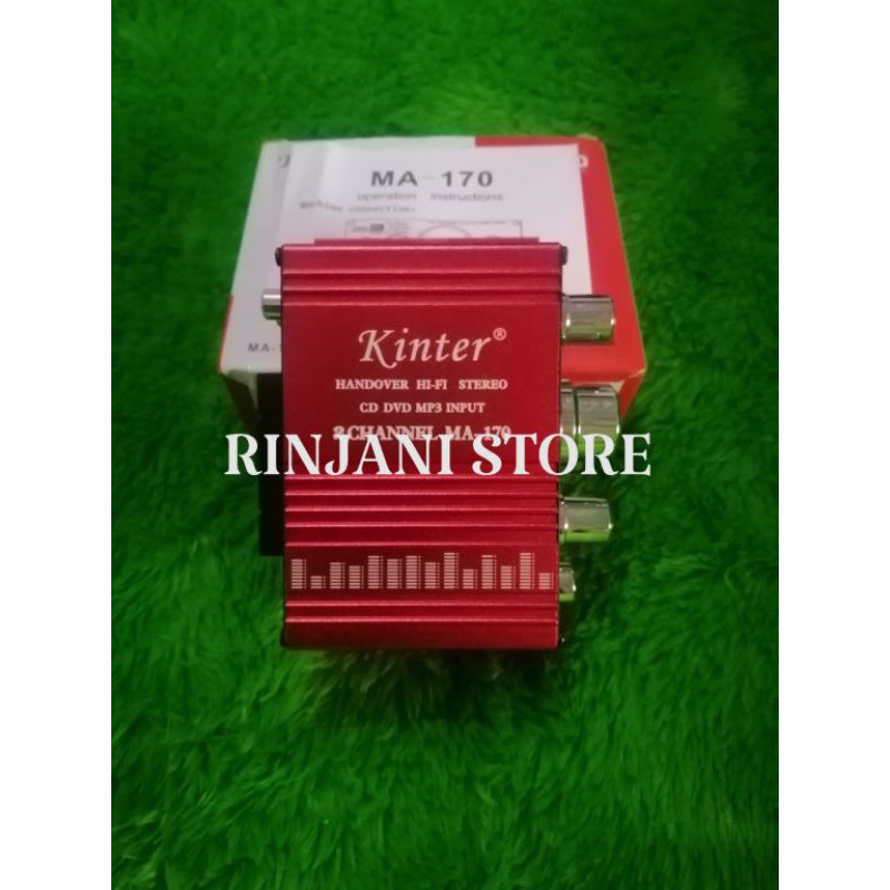 Jual Kinter Amplifier Speaker 2 channel 20W | Shopee Indonesia