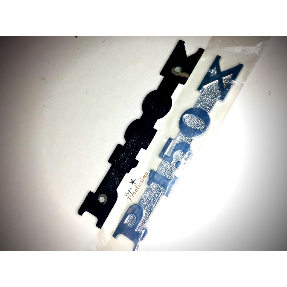 Jual Emblem / Logo Chrome Vespa PREMIUM "P150X" (Model double tape ...