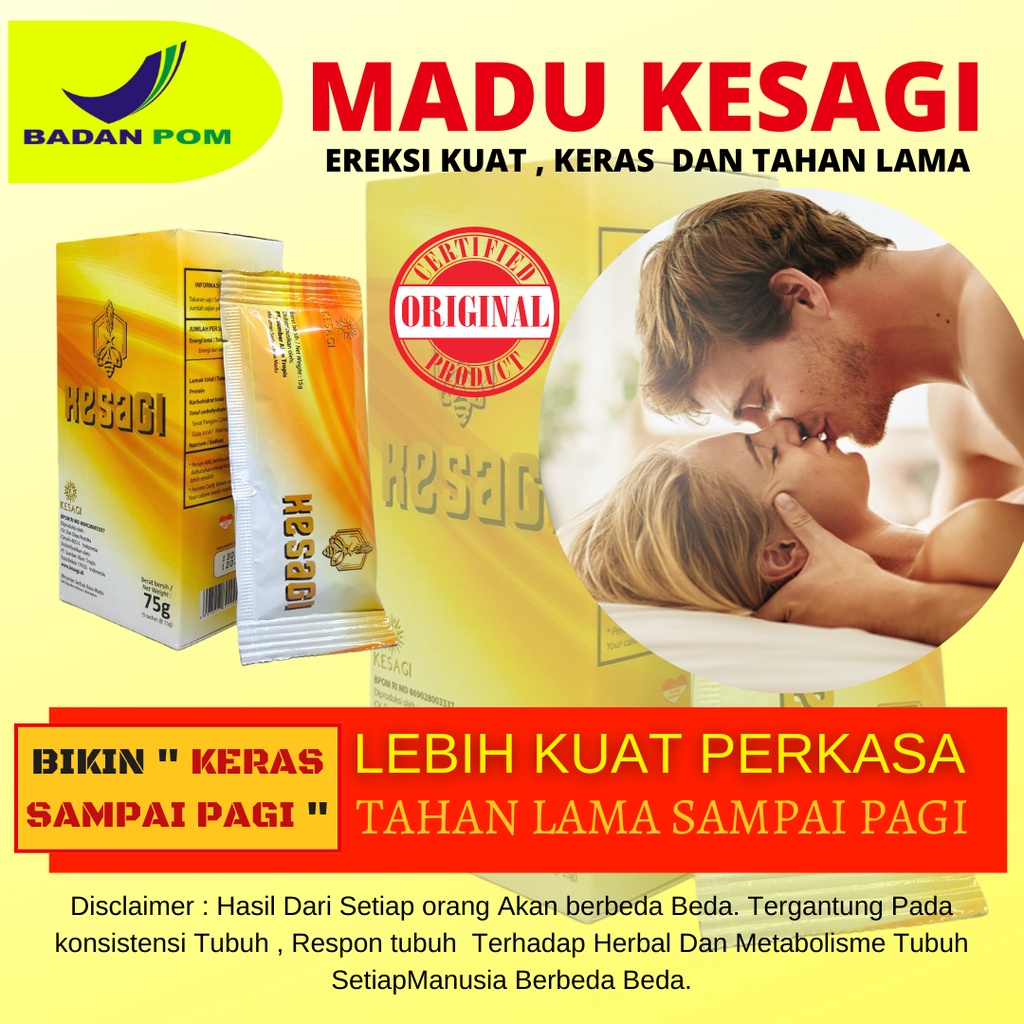 Jual KESAGI ORIGINAL PREMIUM HERBAL PRIA DEWASA HERBAL ALAMI MADU ...