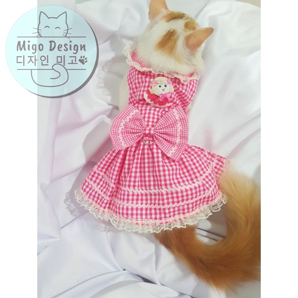 Jual Migo Design - Baju Dress Kucing/ Anjing 21 / Pakaian AnaBul Kucing ...