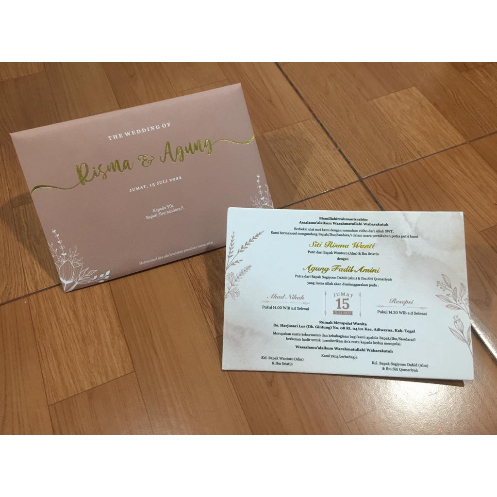 Jual Undangan Single Hard Cover | Shopee Indonesia