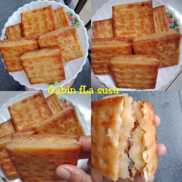 Jual Roti gabin fla susu isi enak renyah | Shopee Indonesia