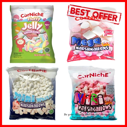 Jual Permen Jelly Marshmallow Marsmellow Fluffy Teddy Mango Apple ...