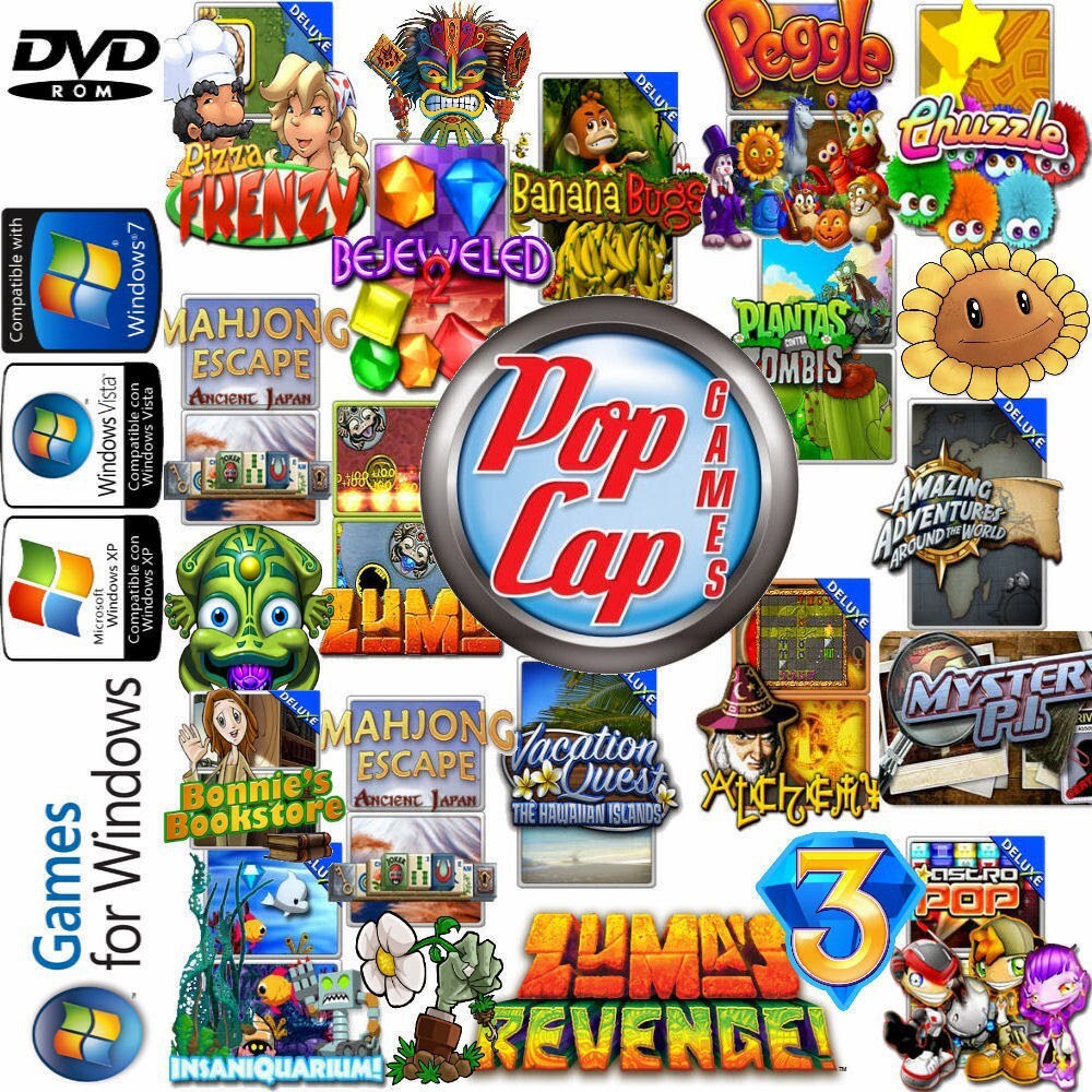 Jual PopCap Games Full Set Murah (Digital) (Google Drive) (Plant vs ...