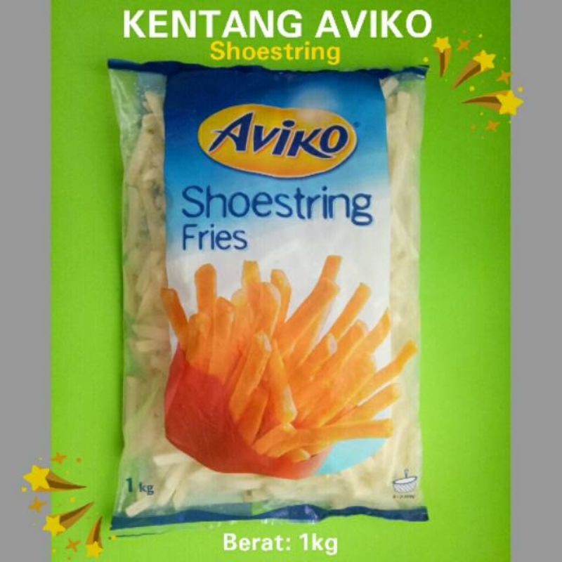 Jual Aviko premium shoestring freis 1 kg | Shopee Indonesia
