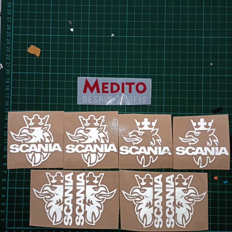 Jual Sticker Cutting Scania Logo / Bus Scania | Shopee Indonesia