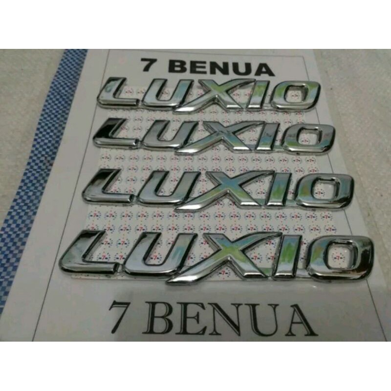 Jual LOGO/EMBLEM LUXIO | Shopee Indonesia