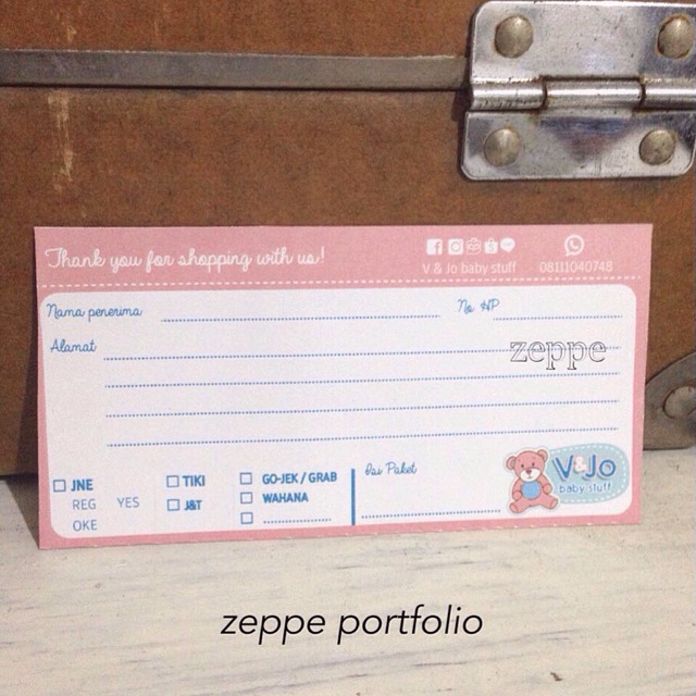 Jual Label pengiriman shipping label design | Shopee Indonesia