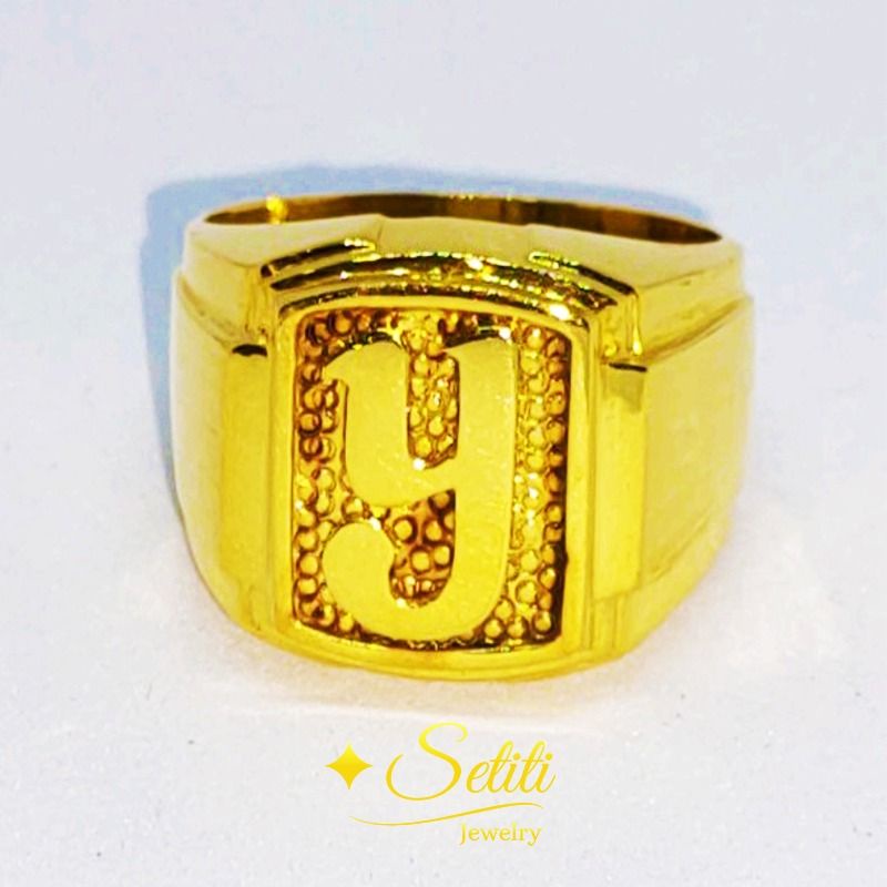 Jual cincin emban akik batu mulia emas kuning 60% | Shopee Indonesia
